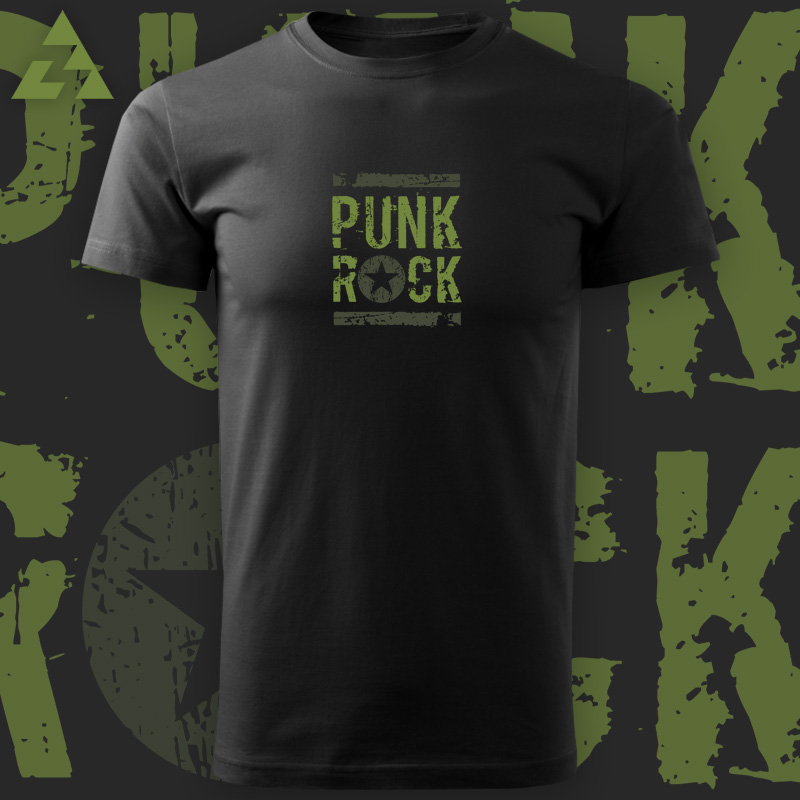 Tričko punk pánské Punk rock | Tekno, dnb, rasta, ska, dubstep trička a ...